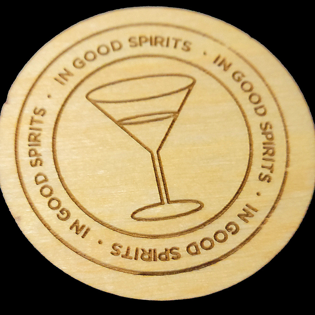 Wooden Drink Tokens – It's Only Custom