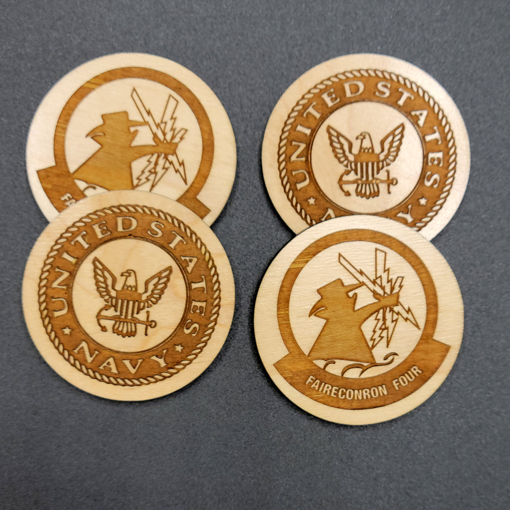 Wooden Drink Tokens – It's Only Custom